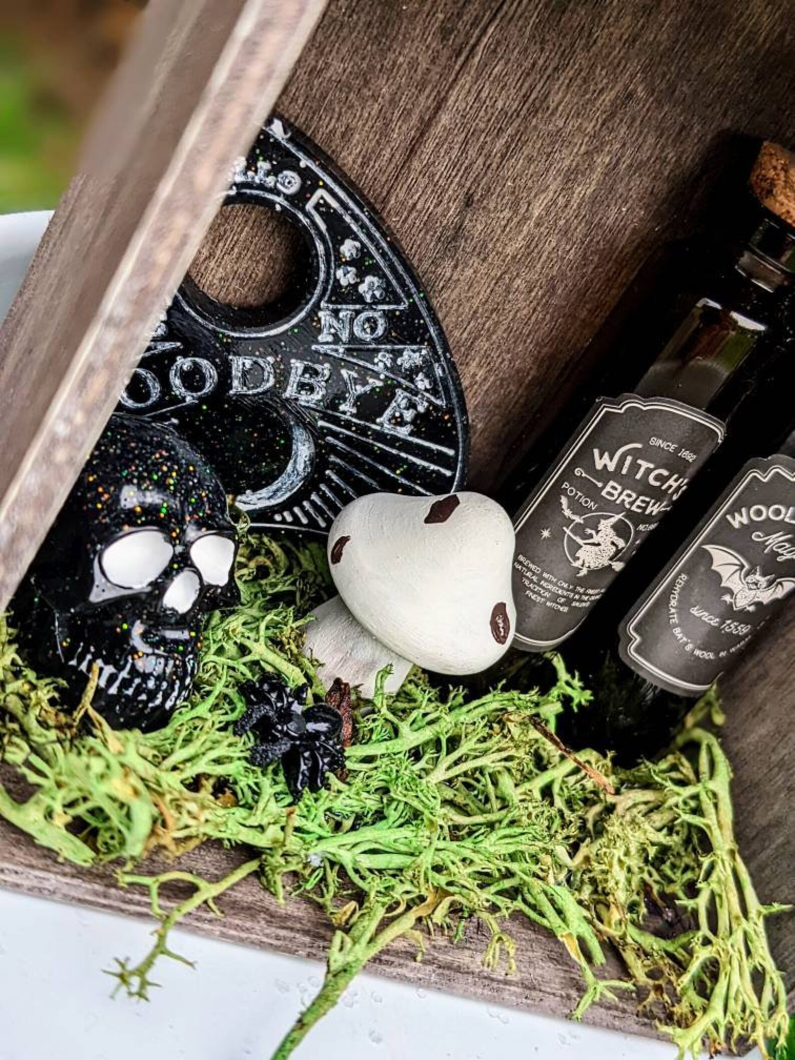 Potion Bottle Halloween Decor Mini Potion Bottleswitch Small - Etsy