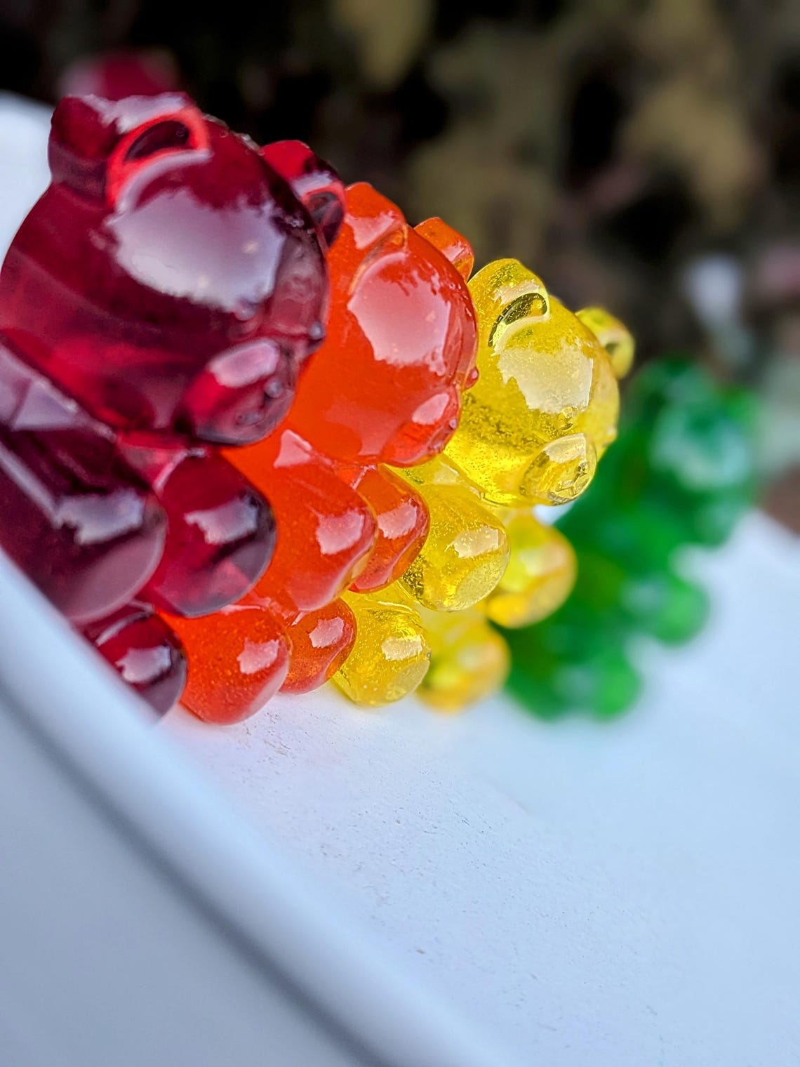 Fake Gummy Bears, Realistic Gummy Bears, Candy Land Decor, Candy Land ...