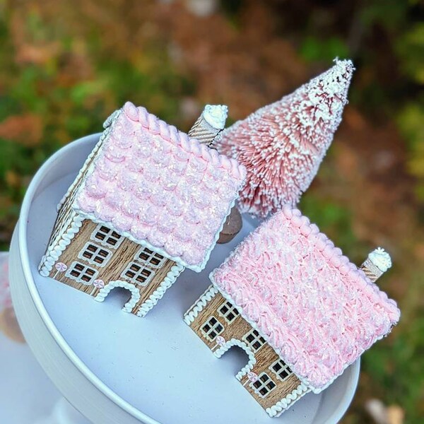 Pastel Gingerbread House - Etsy