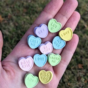 Fake Candy Hearts, Fake Conversation Hearts, Faux Candy Hearts ...