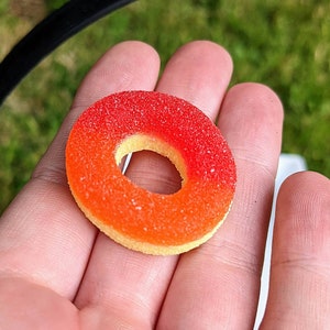 Fake Peach Rings, Faux Peach Rings, Faux Candy - Etsy