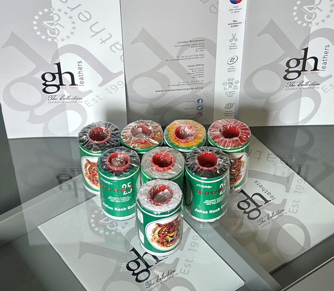 0.8mm Tiger Thread Ritza25 : 500 Metres (full Spool) the Favourite ...