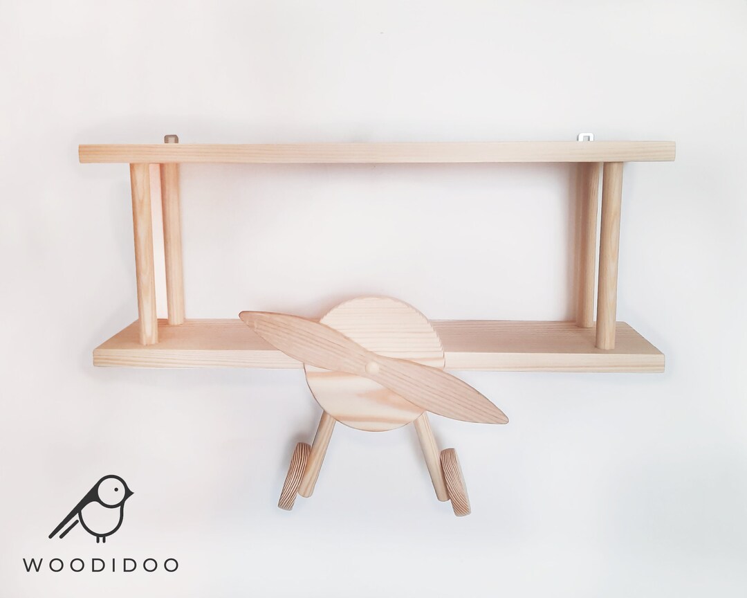 Airplane Shelf Nursery Room Decoration Airplane Wall Shelf - Etsy