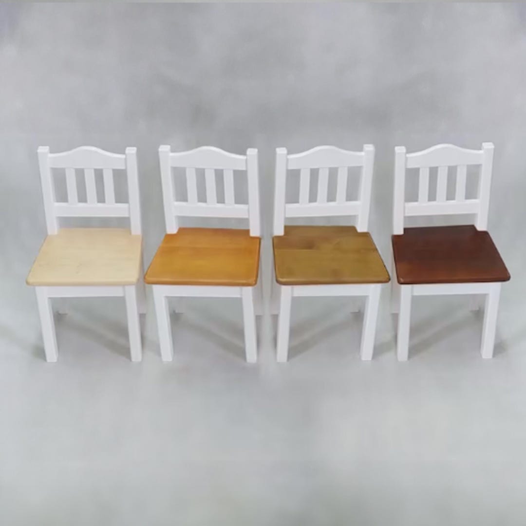 Handcrafted Wooden Children's Chair: Durable FSC Wood Toddler Furniture ...