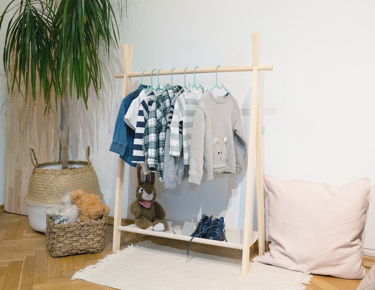 Toddler Wardrobe Montessori Rack Clothing Rack for Child - Etsy
