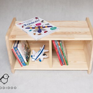 Handmade Wooden Kids Bench With Storage Shelf - Solid Pine - Etsy