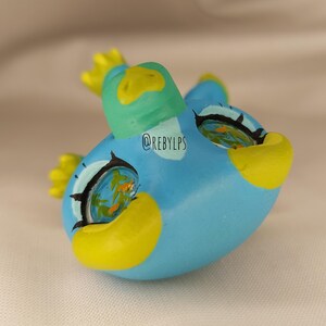 Littlest Pet Shop Lps OOAK Custom Crocodile With Glass Eyes, Nostalgic ...