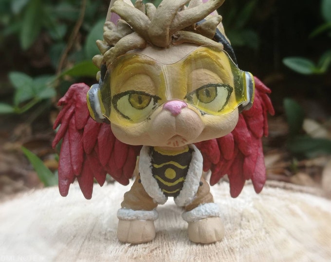 Hawks My Hero Academia Bnha Custom Littlest Pet Shop Lps Anime Inspired ...