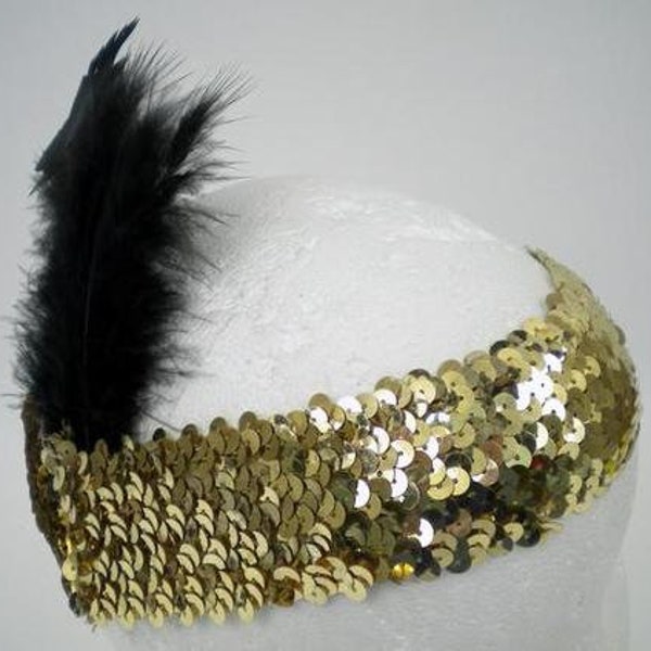 Sequin Headband - Etsy