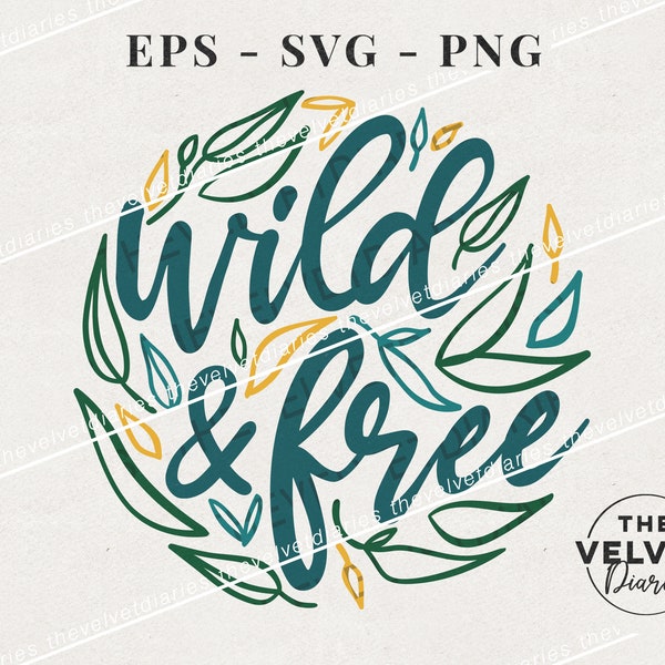 Wild and Free Art - Etsy