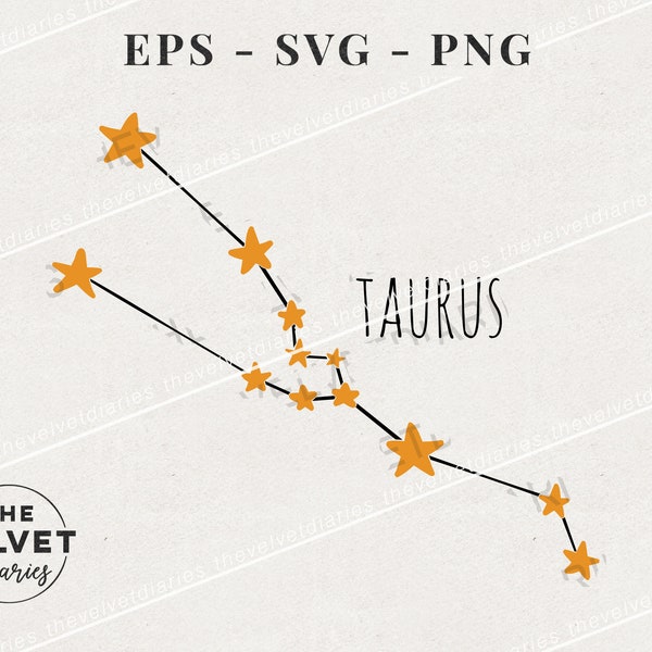 Taurus Star Clip Art - Etsy