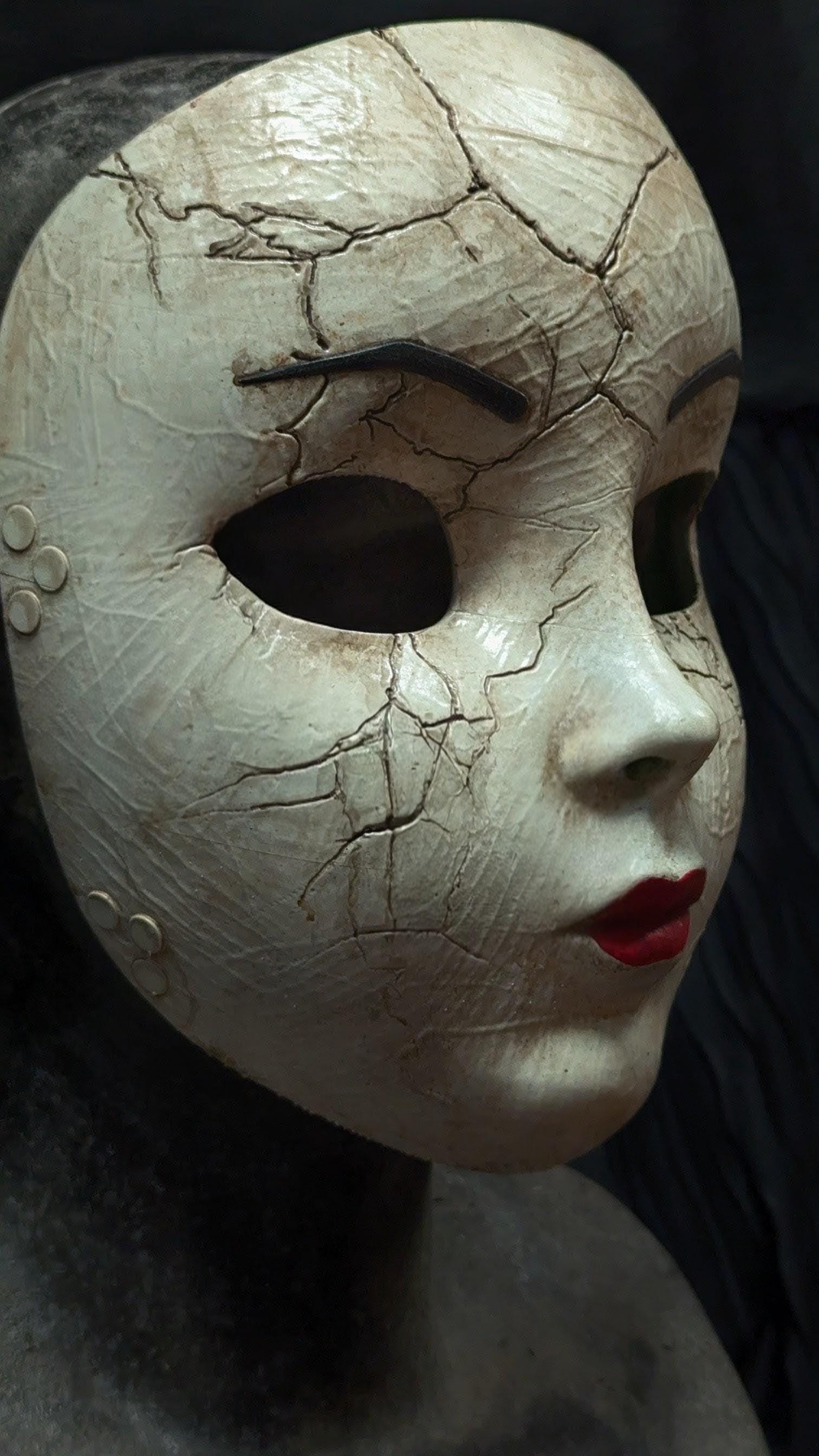 DOLLY Twisted Metal Doll Face Mask Replica - Etsy