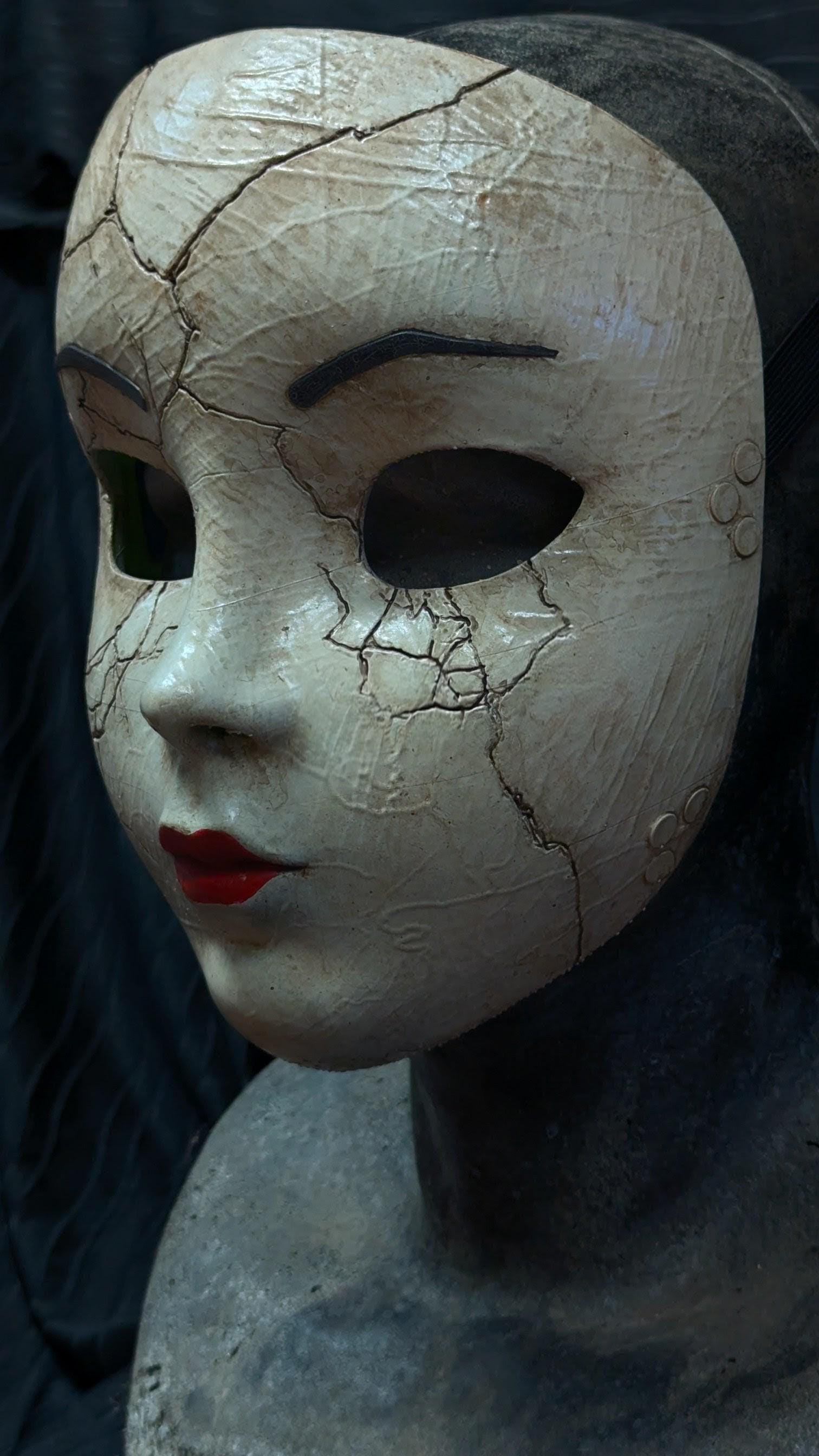 DOLLY Twisted Metal Doll Face Mask Replica - Etsy