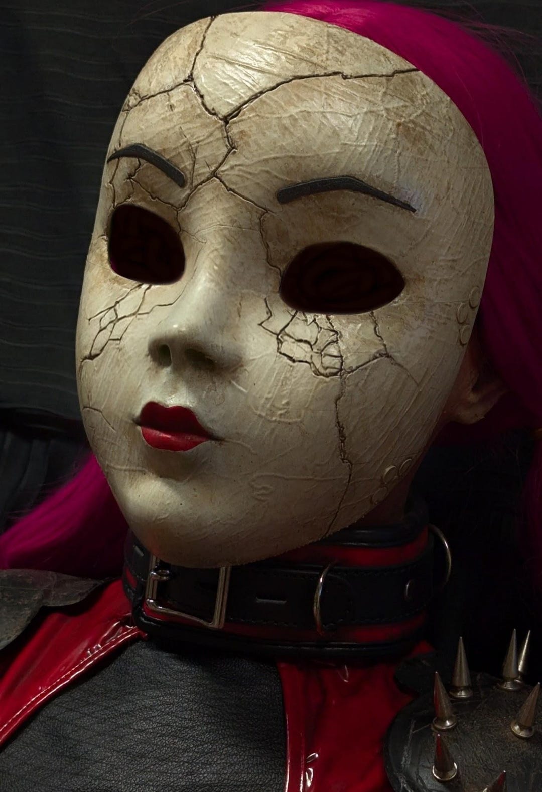 DOLLY Twisted Metal Doll Face Mask Replica - Etsy