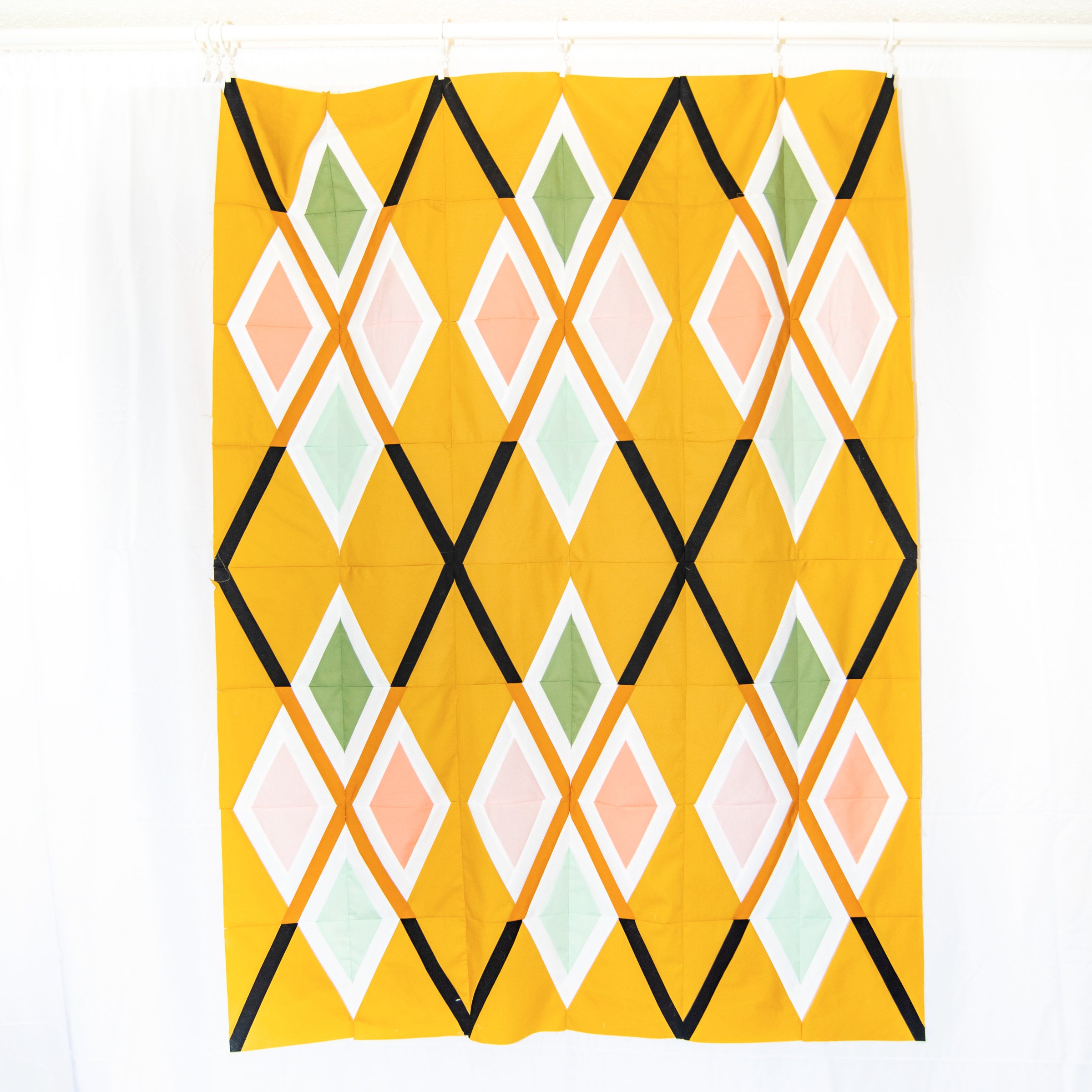 Argyle Window Modern FPP Quilt Pattern Digital Download - Etsy
