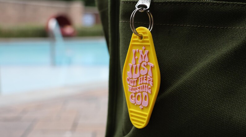 Daily Bible Verse Keychain, Daily Faith Reminder Inspirational Gift for ...