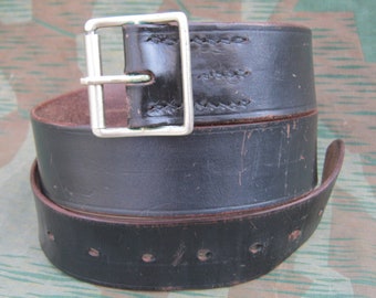 Vintage Police Belt - Etsy