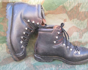 Military Leather Combat Boots - Etsy