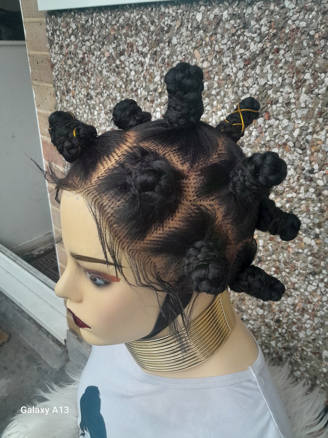 Bantu Knot Wig (braided) - Etsy