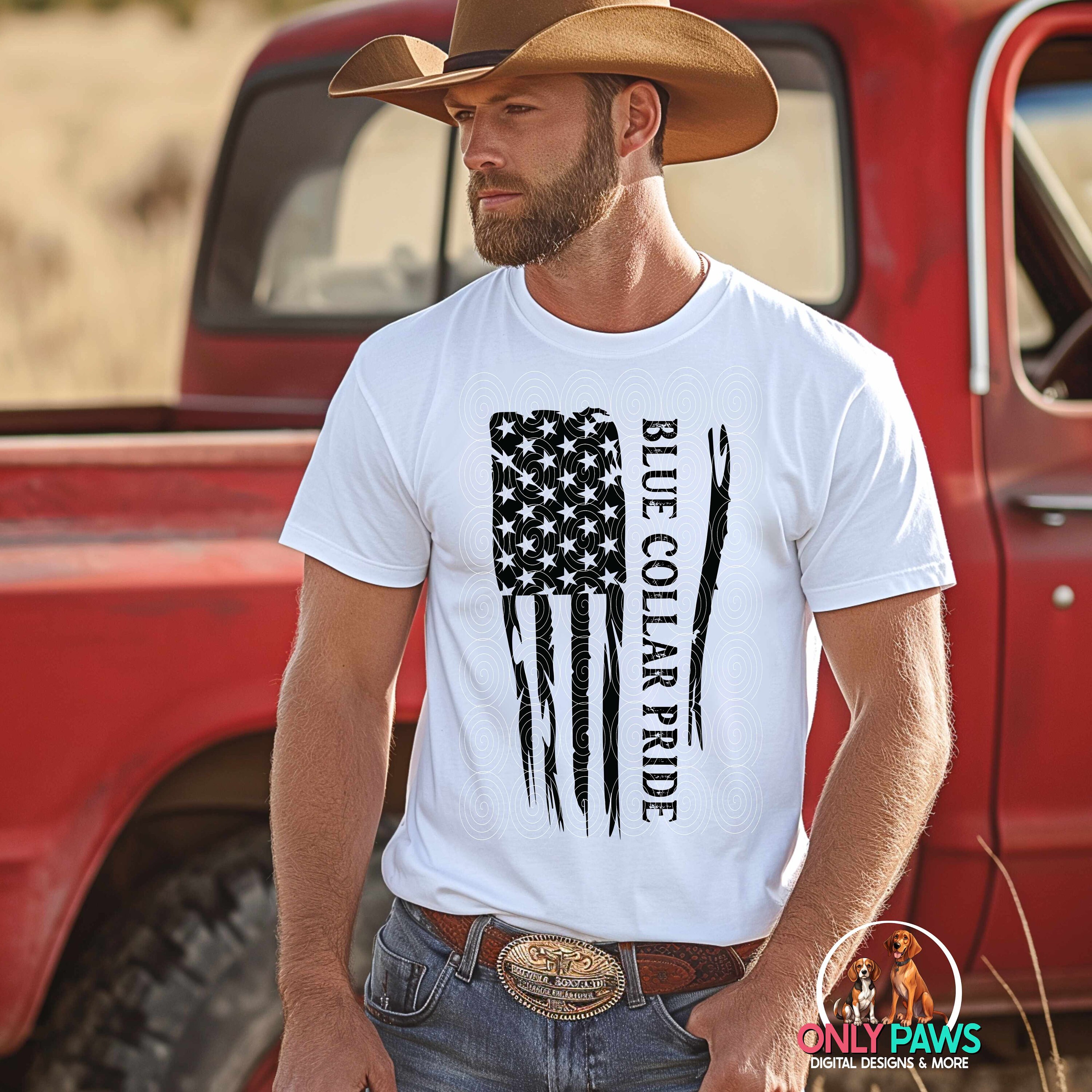 Blue Collar Pride, PNG, Digital Design for Sublimation, Instant Download - Etsy