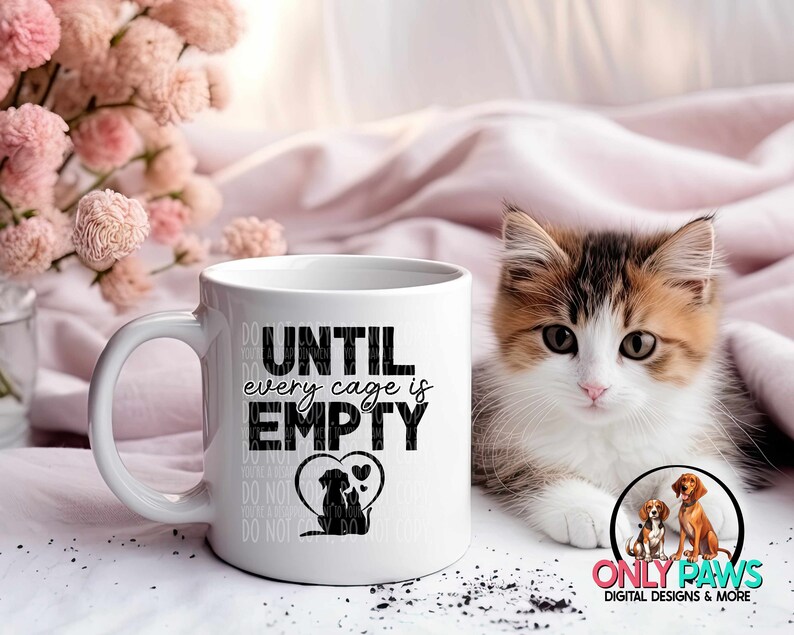 Until Every Cage is Empty, PNG, Digital Design for Sublimation, Instant ...