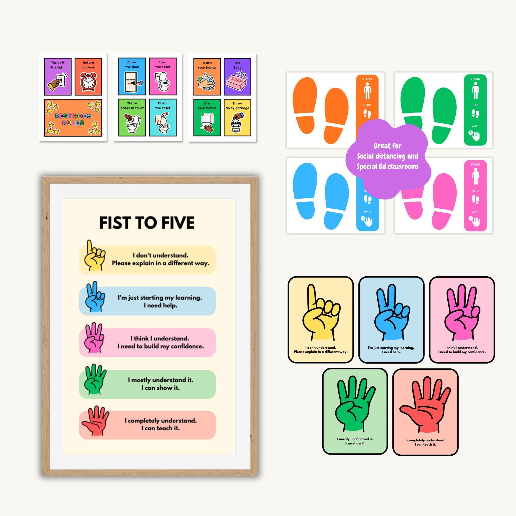 Visual Supports Mega Bundle – Classroom Routines, Visual Schedule Cards ...