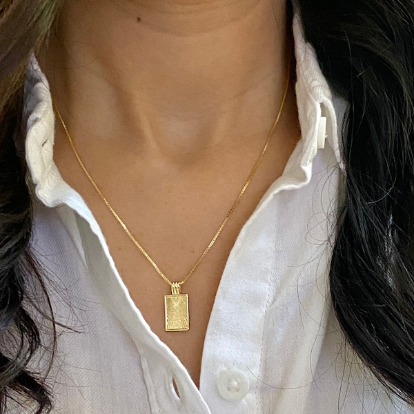Simple Gold Necklace - Etsy