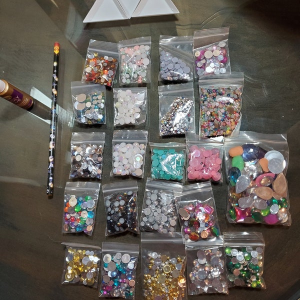 Rhinestone Bling Kit - Etsy