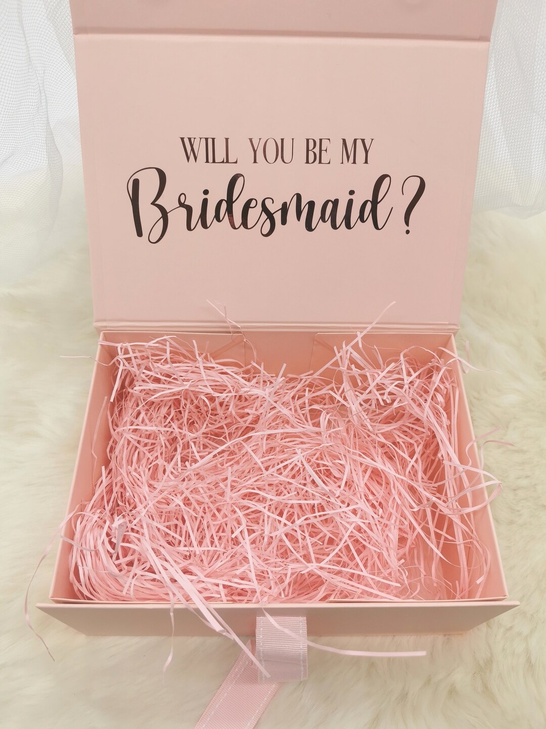 Will You Be My Bridesmaid Box, Maid of Honour Gift Box,bridesmaid ...