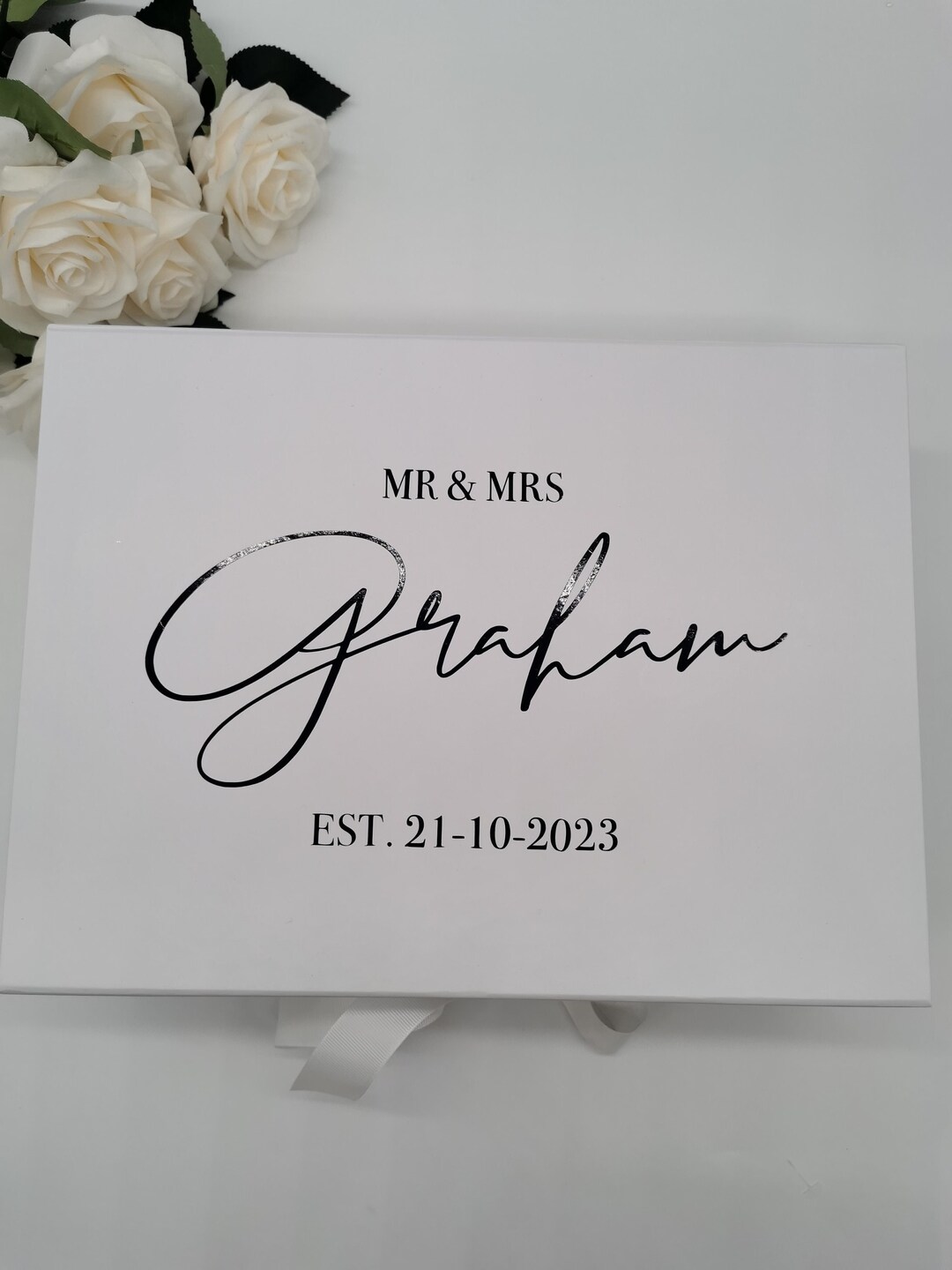 Personalised Bride and Groom Gift Box, Bride Gift, Groom Gift, Couple ...