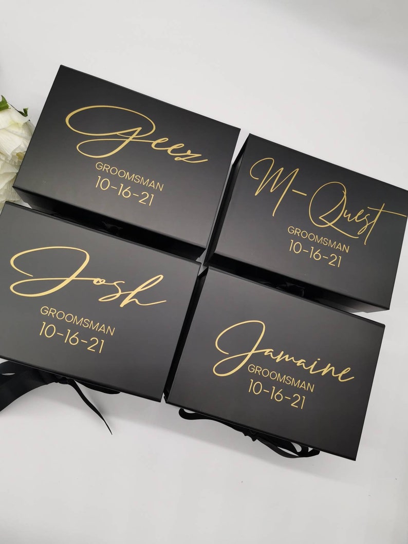 Best Man Gift Box Groomsman Gift Box Will You Be My Best | Etsy