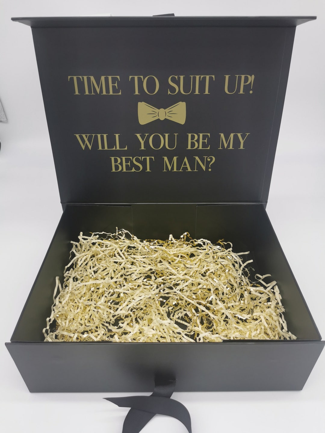 Time to Suit Up! Will You Be My Best Man? Groomsman, Best Man Gift ...