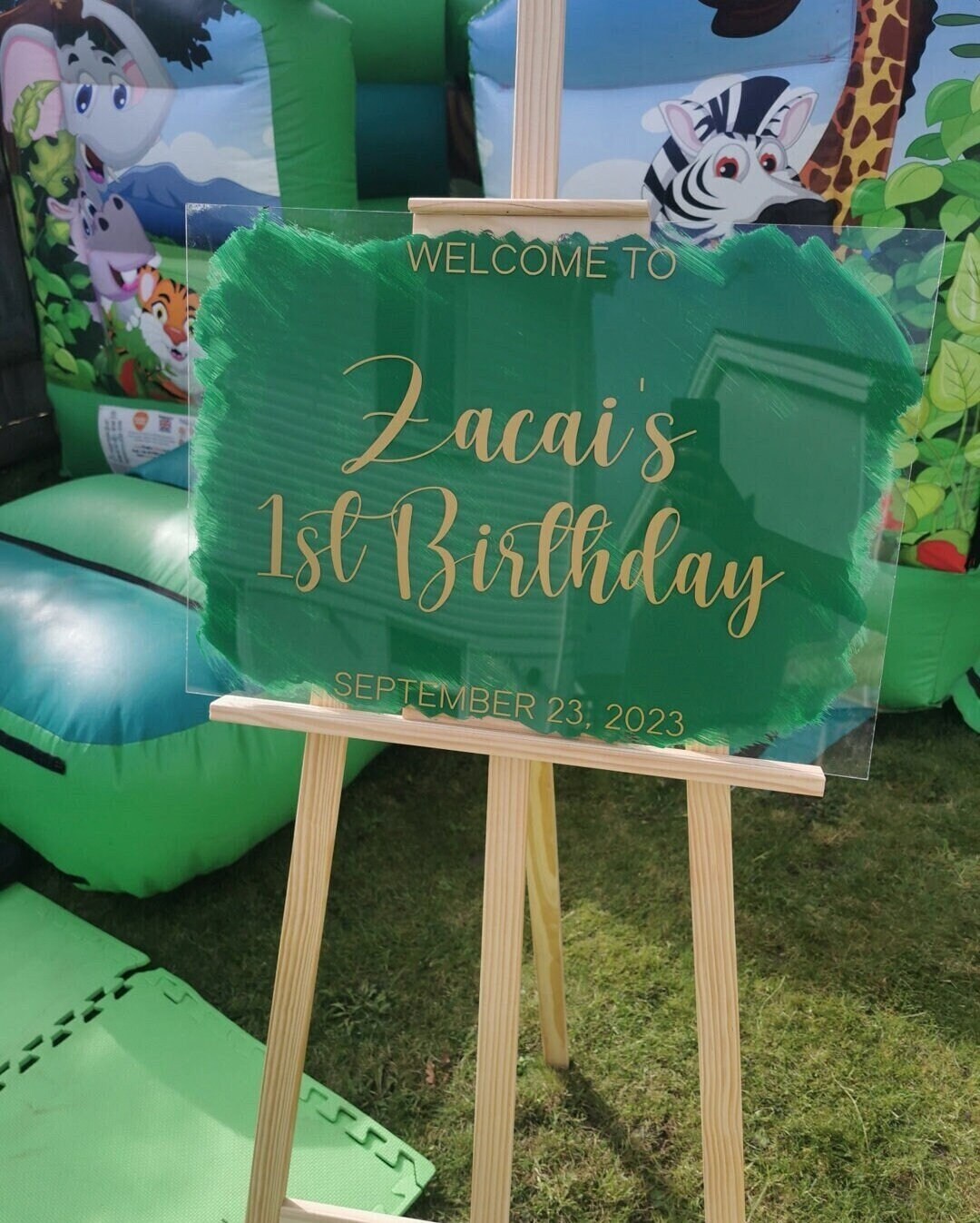 Beautiful Large Perspex Acrylic Welcome Sign - Birthday Sign - Party ...