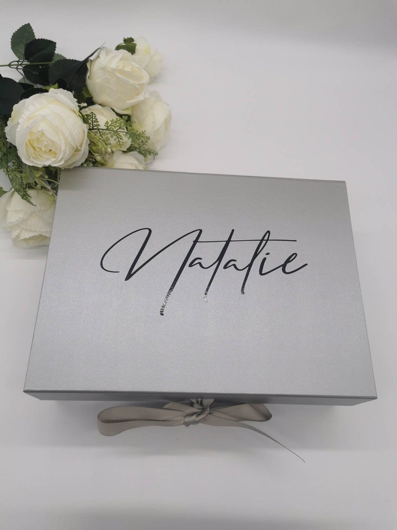 Luxury Large Gift Box Medium Gift Box Personalised Name Box | Etsy
