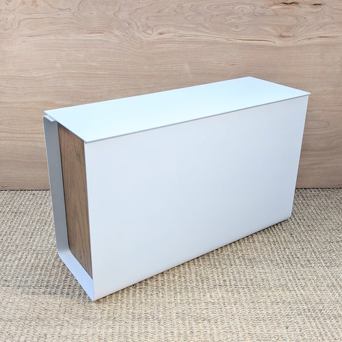 White Modern Contemporary Mailbox Personalized Wall Mount - Etsy