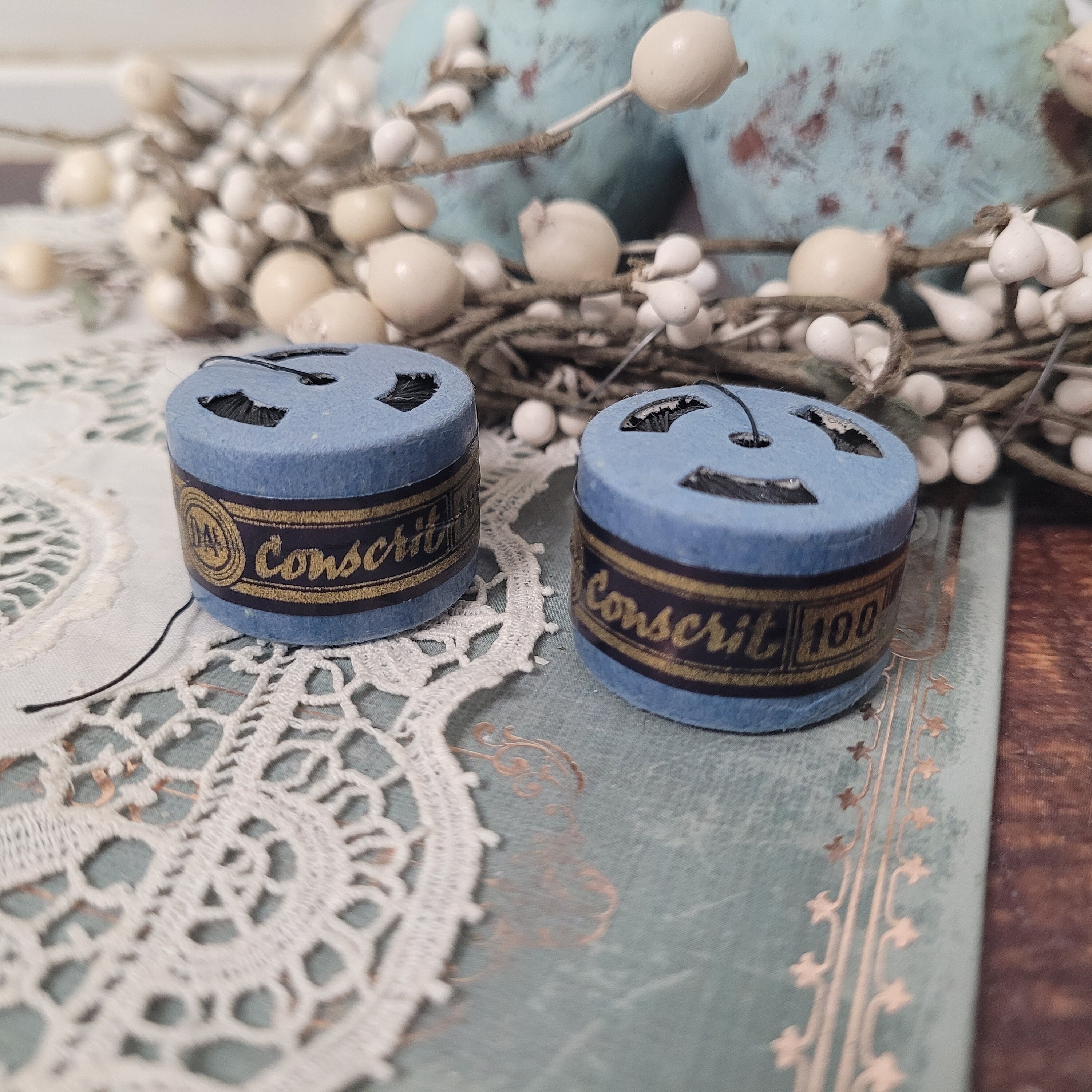 Antique French Linen Thread Au Conscrit Fil Lin Capsule 50 | Etsy