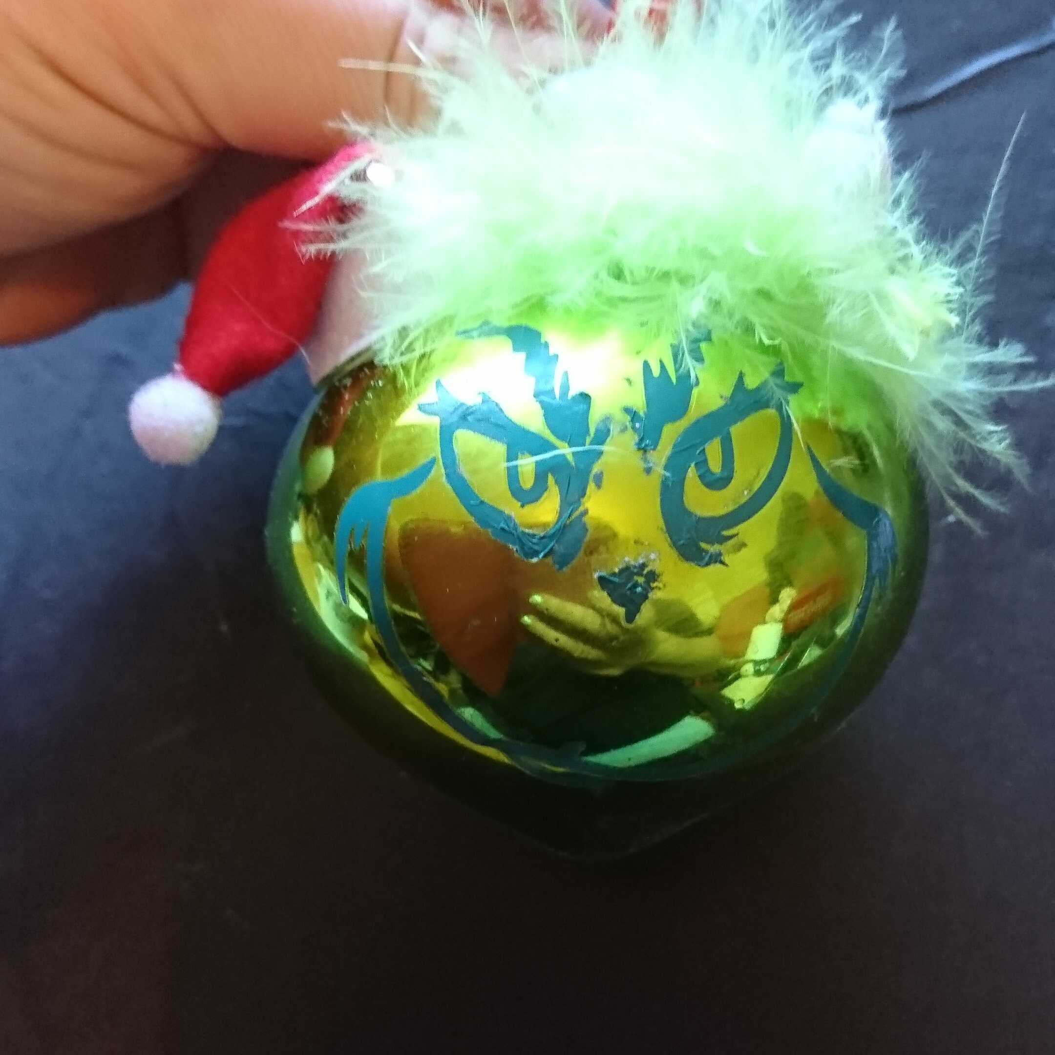 Grinch Bauble - Etsy