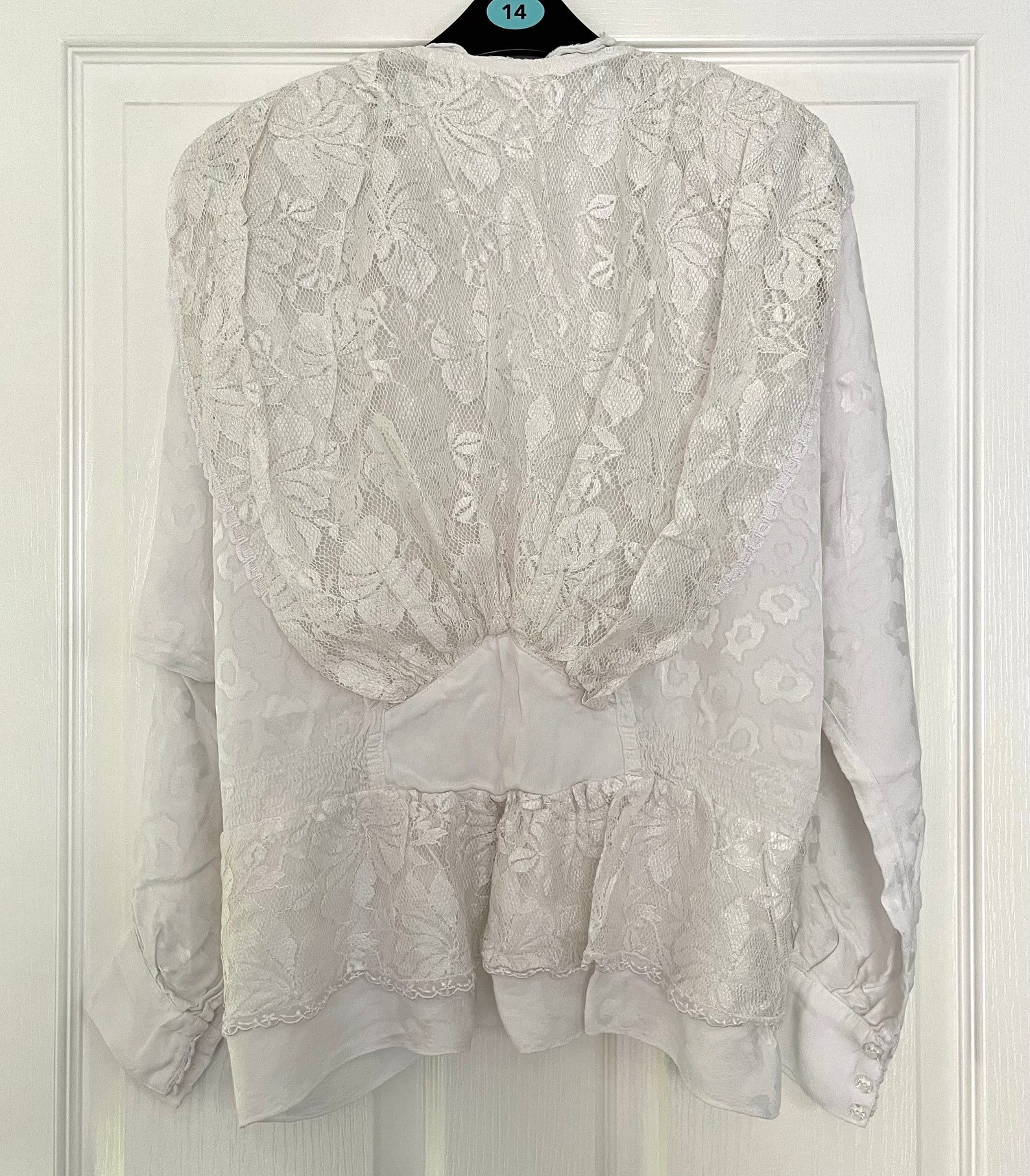 Vintage 1980’s Prarie Coquette Satin and Lace Button Front Blouse - Etsy