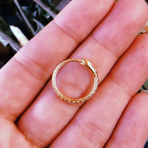 Snake Ring Serpent Ring Ouroboros Ring Snake Wedding Ring - Etsy