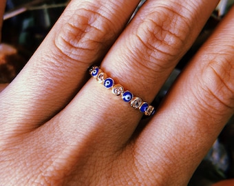 Blue Eye Ring Plate - Etsy