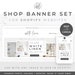 Shopify Banner Templates Shop Banner Templates for Canva, Customizable ...