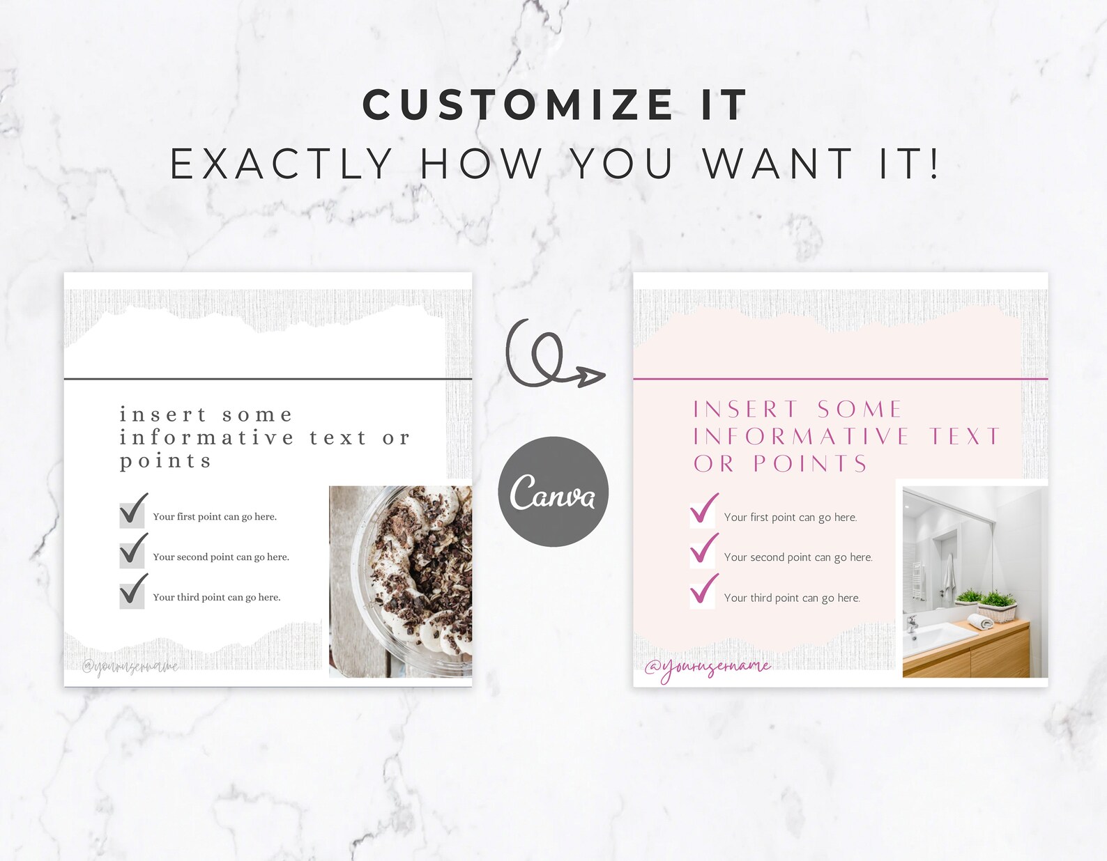 Post Carousel Flow Chart for Instagram - Canva Templates, Social Media ...
