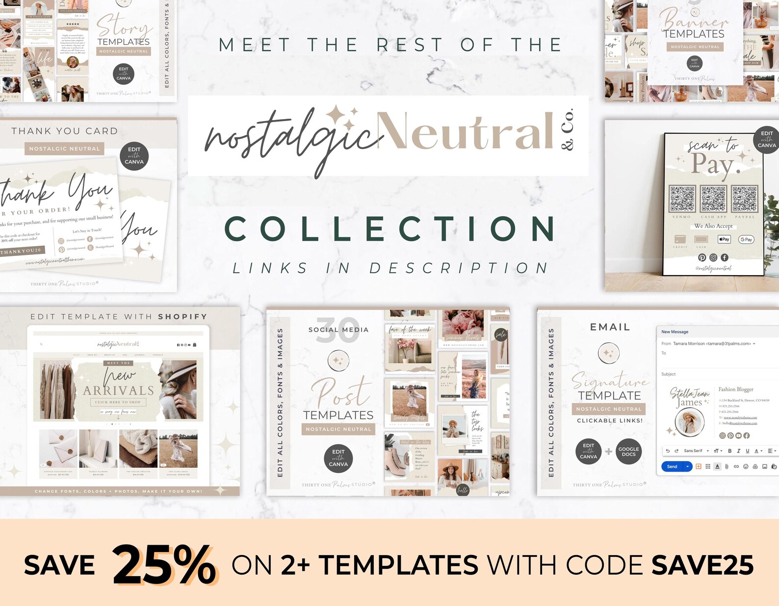 Shopify Banner Templates - Shop Banner Templates for Canva ...