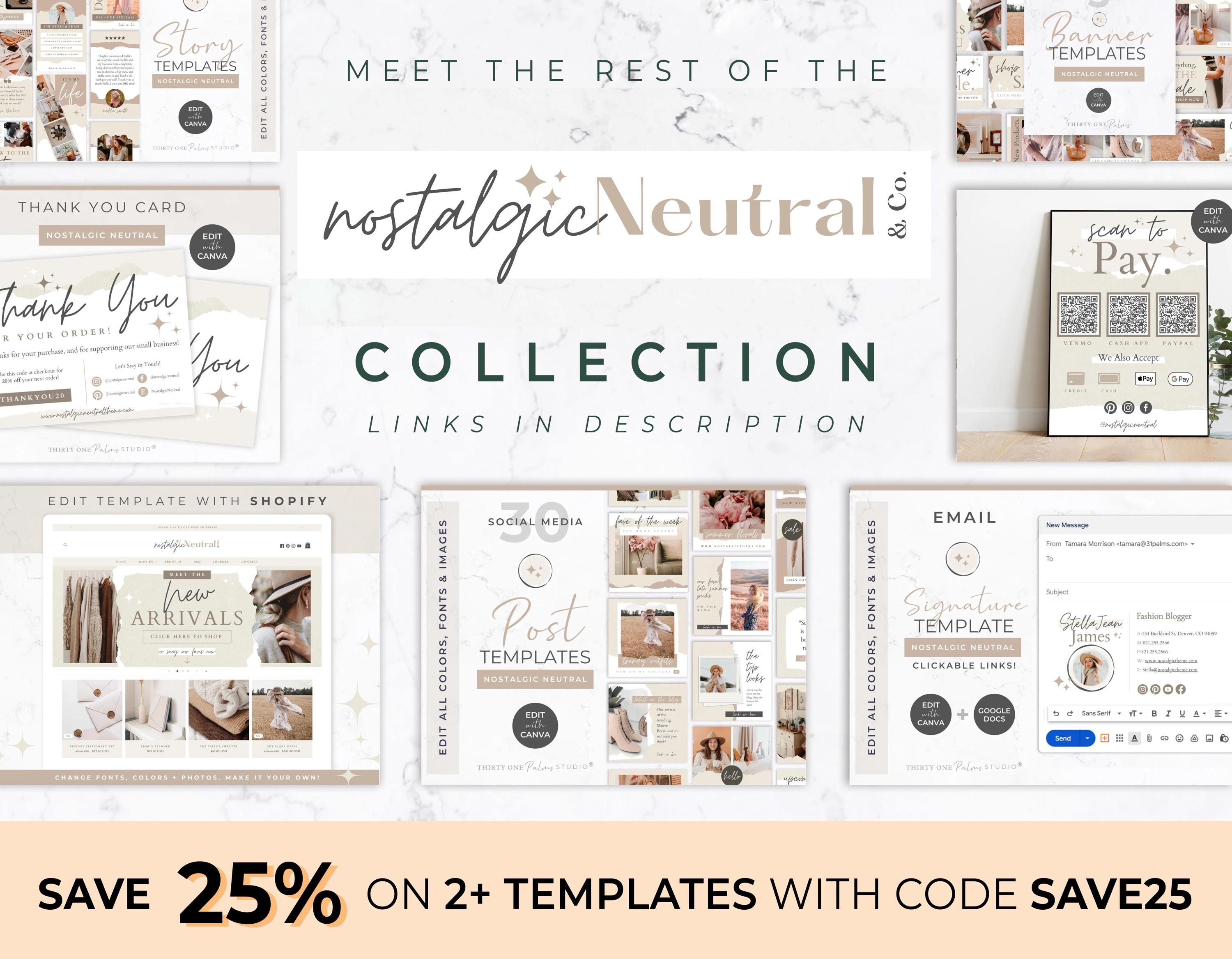 Shopify Banner Templates - Shop Banner Templates for Canva ...