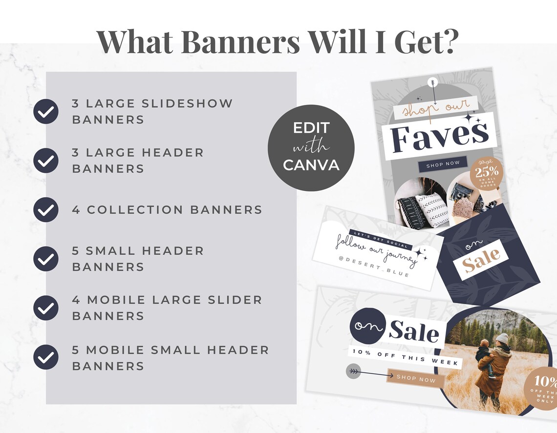 Shopify Banner Templates - Shop Banner Templates for Canva ...