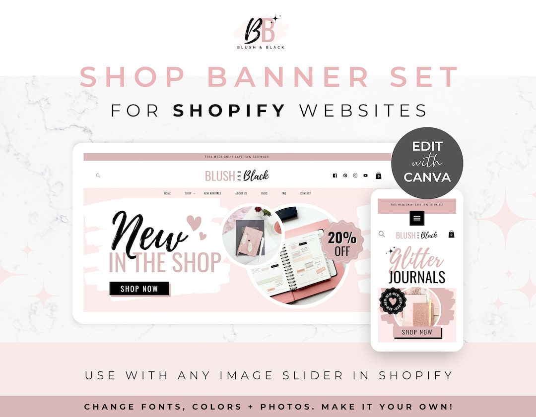 Shopify Banner Templates - Shop Banner Templates for Canva ...