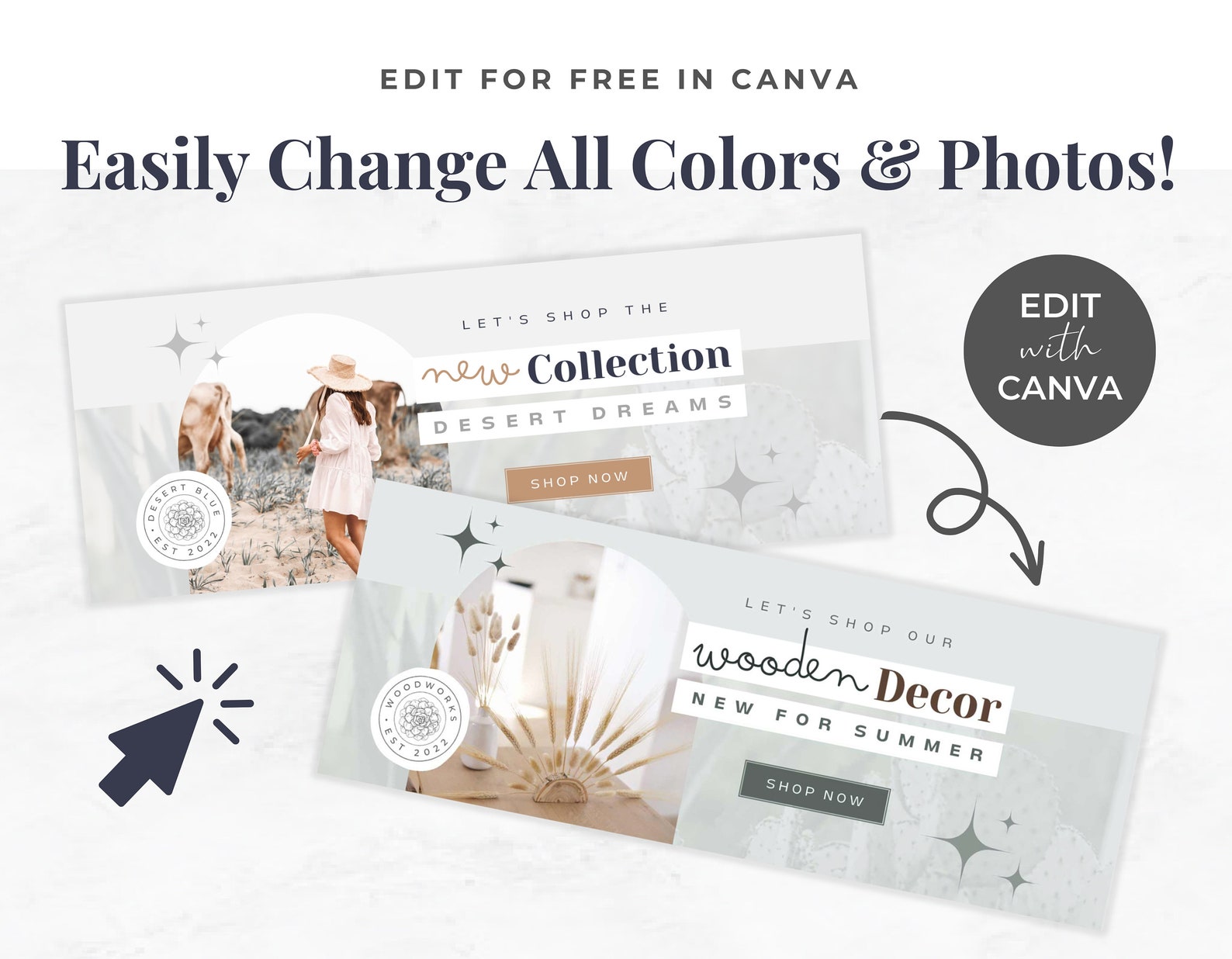 Shopify Banner Templates - Shop Banner Templates for Canva ...