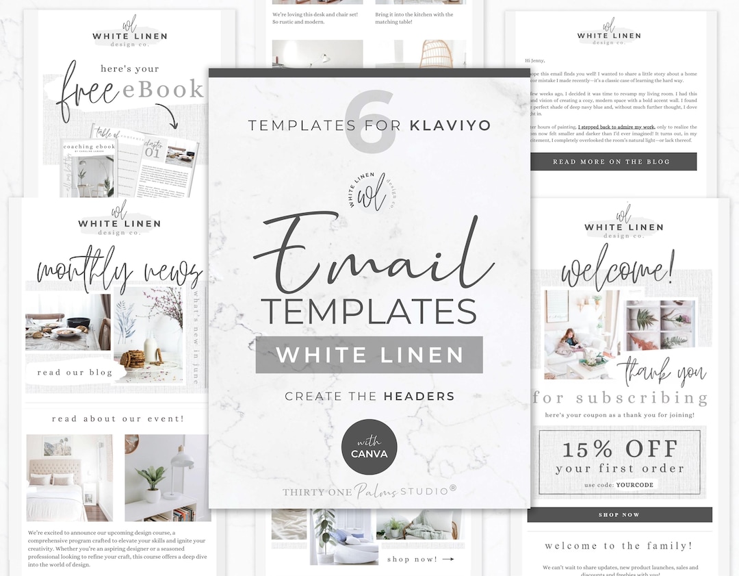 Email Template Bundle - Email Template Pack, Email Design, Email ...