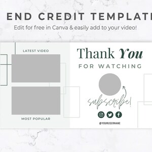 Channel Template Kit for Youtube - Canva Template, Video Thumbnails ...