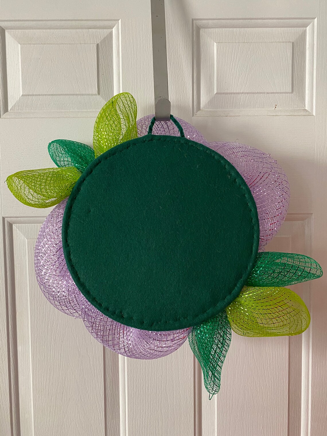 Deco Mesh Rose Wreath - Etsy